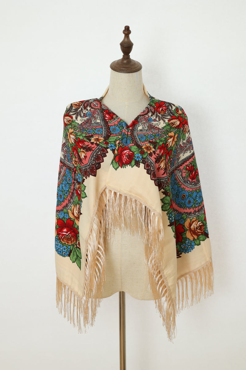 Portuguese Folklore (Rancho) Scarf Cream – Portugal Imports Online