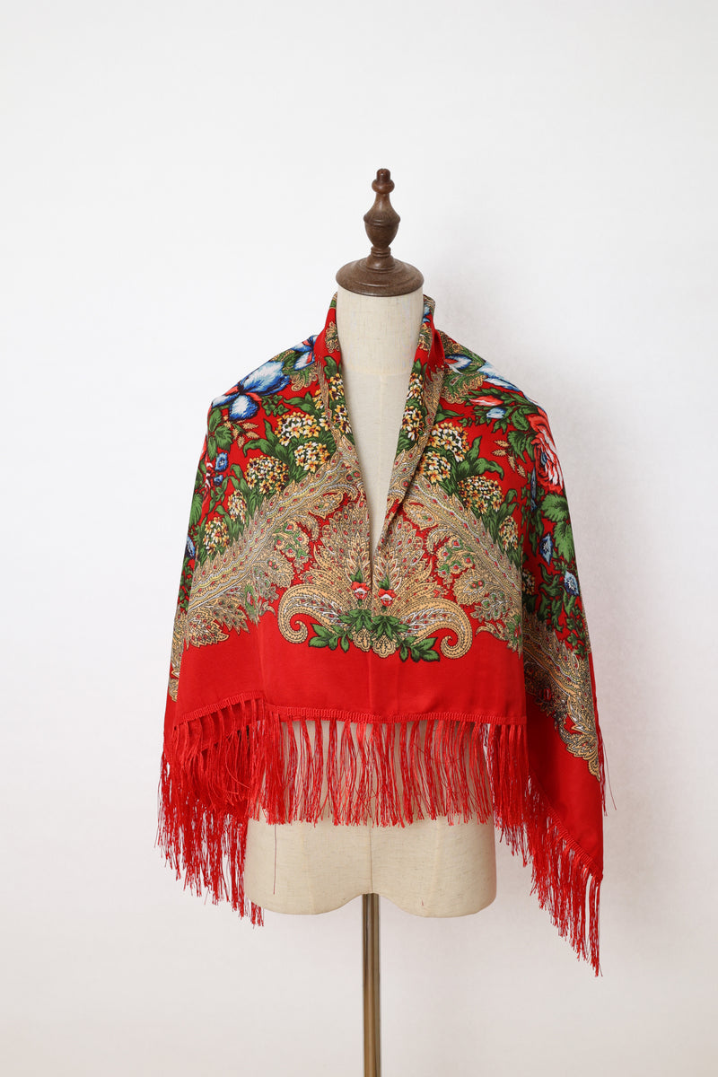 Portuguese Folklore (Rancho) Scarf Red – Portugal Imports Online