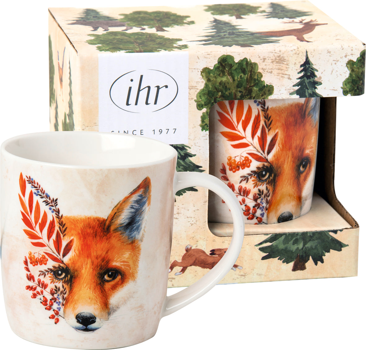 Fox Bone China Mug 300ml with Gift Box – Portugal Imports Online